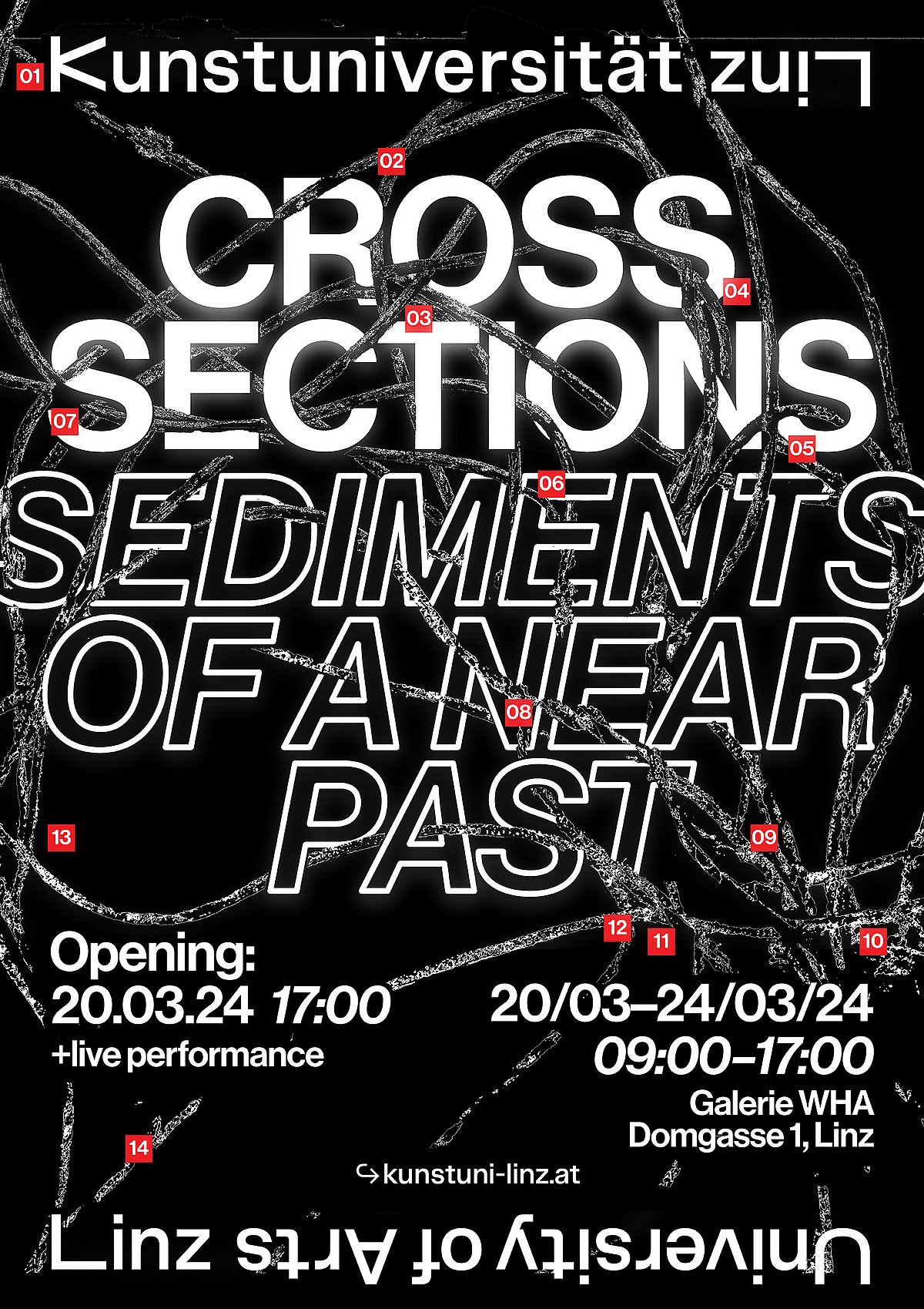 Kunstuniversität Linz: CROSS SECTIONS - SEDIMENTS OF A NEAR PAST