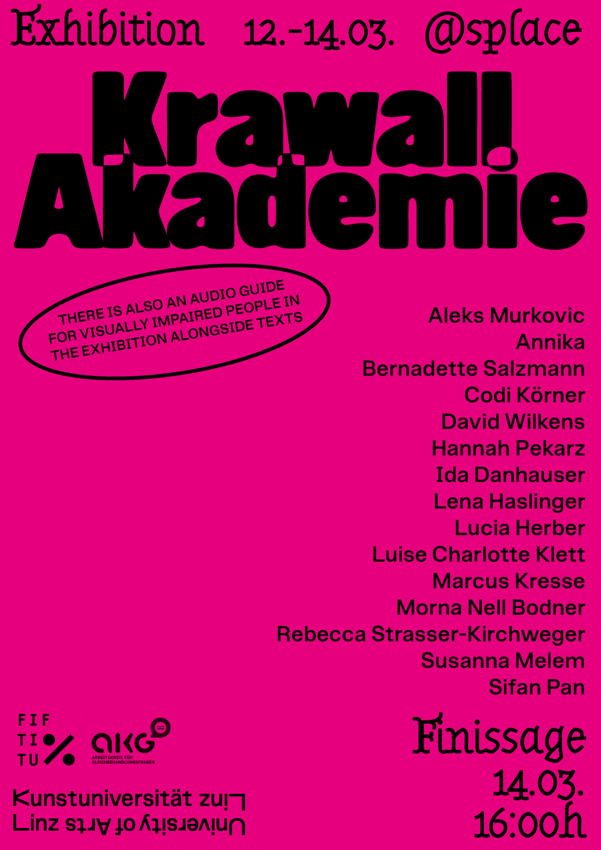 Kunstuniversität Linz: Krawall AkademieAusstellung zum feministischen ...